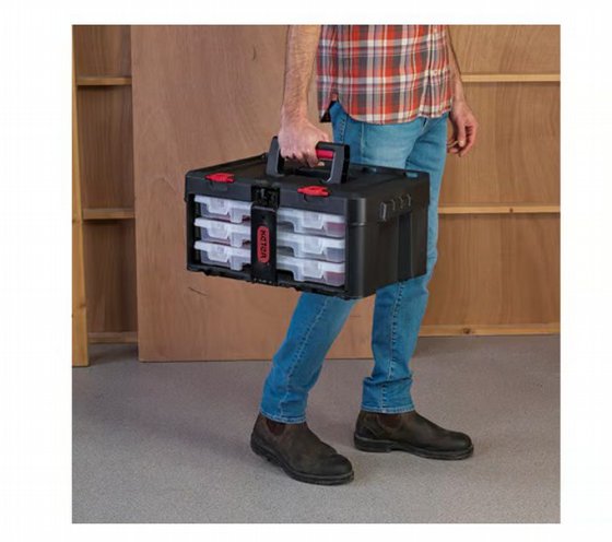 סט 3 ארגוניות עבודה סטאק אנד רול WORX Stack And Roll