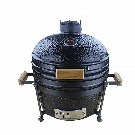 מעשנה קרמית קאמאדו שחור ''16 BARON *איסוף עצמי בלבד*