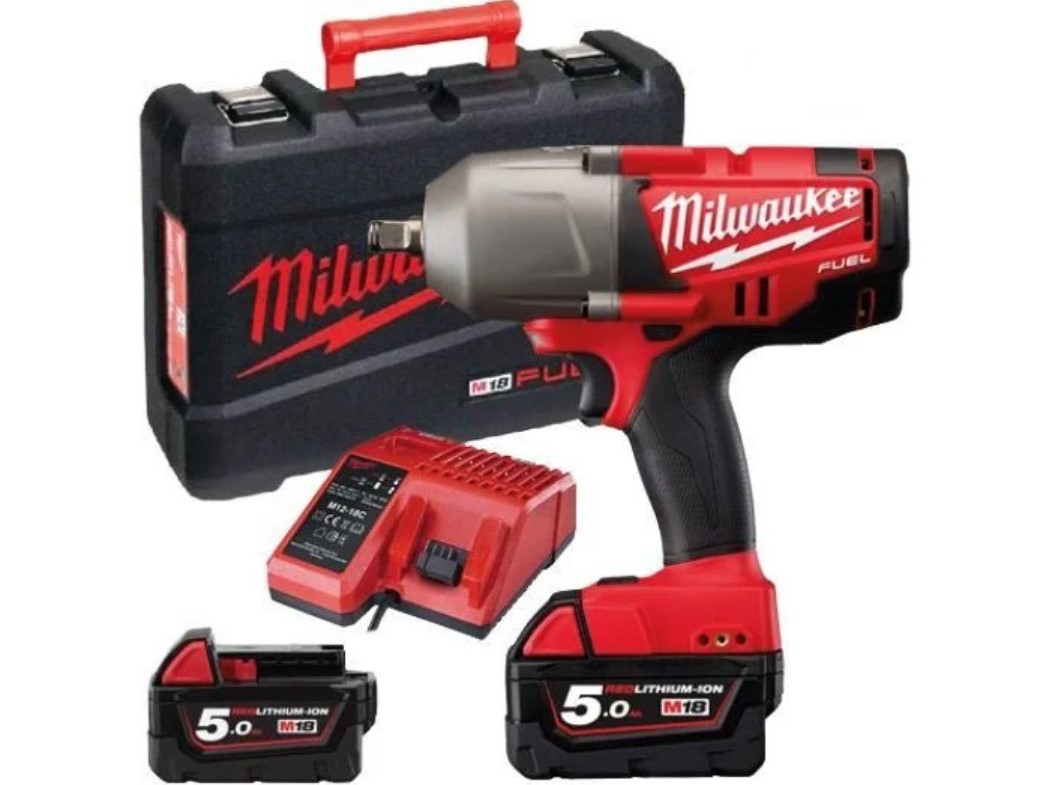 מפתח רטיטה ''½ נטען 18v הינע ''1/2 1356Nm מילווקי Milwaukee