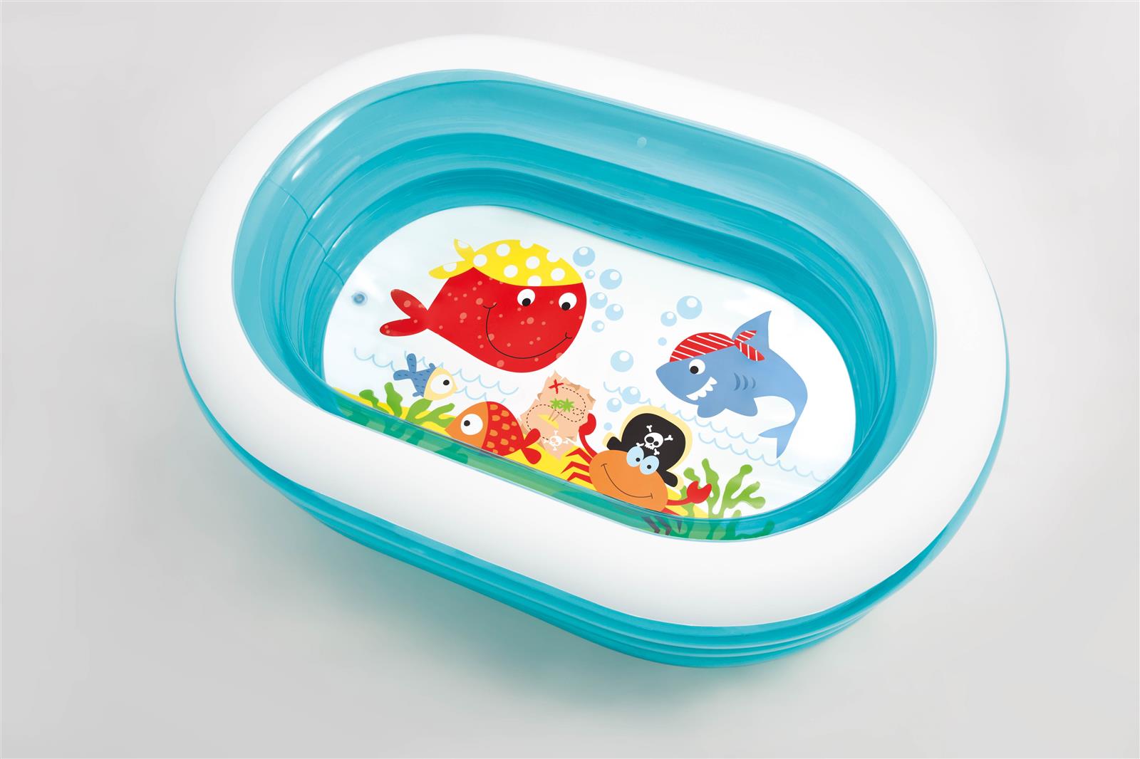 בריכה אובלית פיראטים 163X107X46 ס''מ אינטקס 57482 INTEX