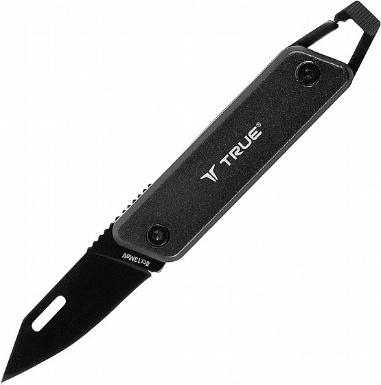 אולר כיס/מחזיק מפתחות אפור True Knives Utility Modern Keychain