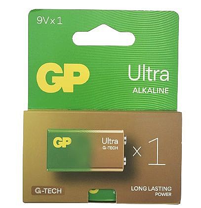 סוללה GP 9V Ultra Alkaline