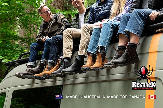 נעל בטיחות רדבק עם כיפת מגן REDBACK USBOK